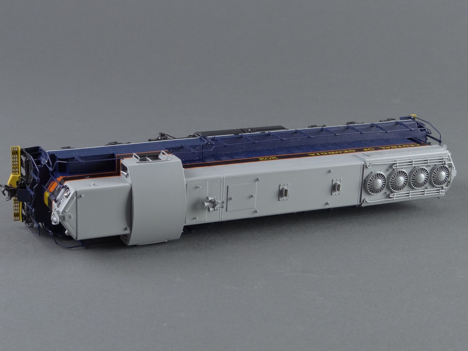 HO Brass Model Train - OMI 5173.1 CofG Central of Georgia SD9 Phase II ...