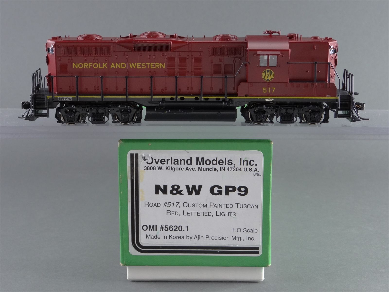 HO Brass Model Train - OMI 5620.1 N&W Norfolk & Western Passenger ...