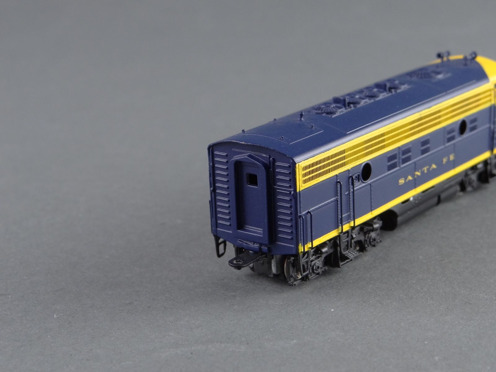 N Scale Brass Model Train - Hallmark ATSF Santa Fe Freight F9 F9A F9B ...