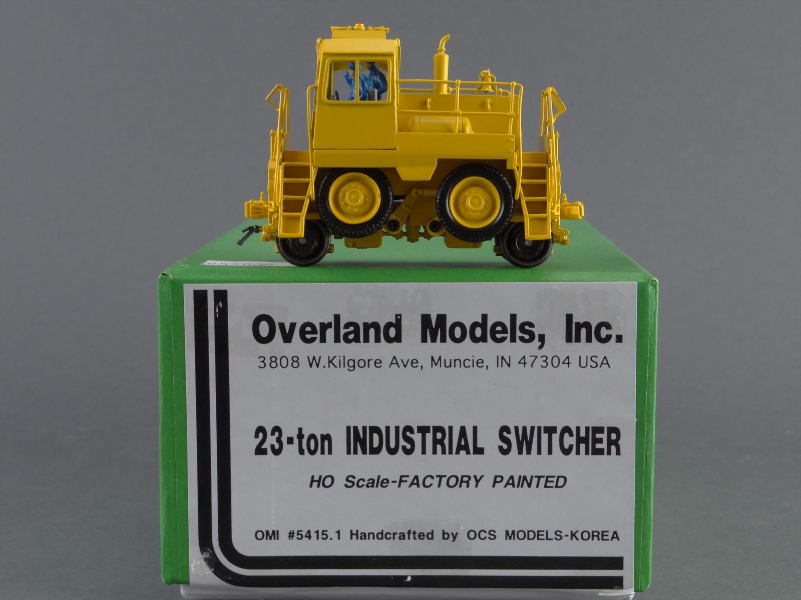 HO OMI 5415.1 Overland 23-Ton Industrial Switcher Trackmobile