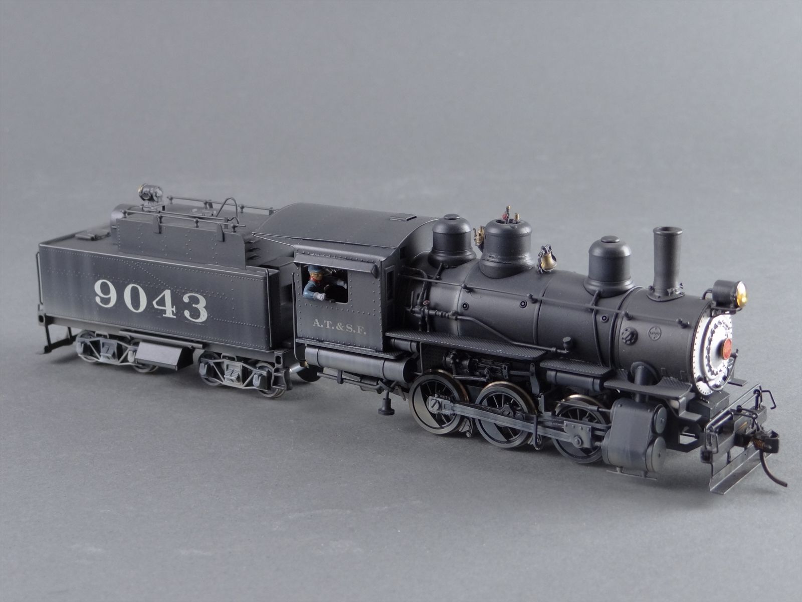 HO Brass Model Train - Balboa Katsumi ATSF Santa Fe 0-6-0 #9043 ...