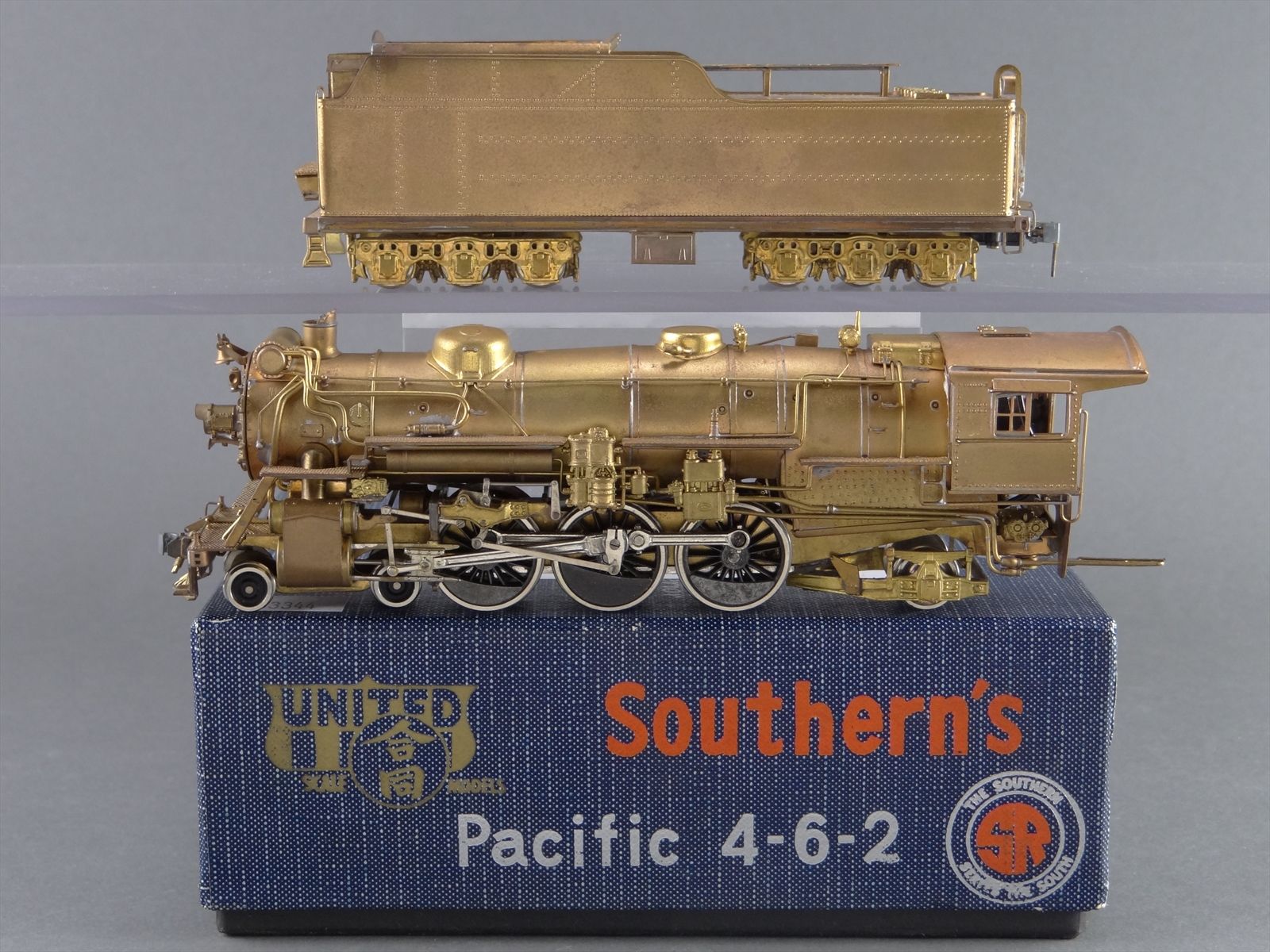 HO Brass Model Train - PFM Pacific Fast Mail United Southern 4-6-2 PS-4 ...