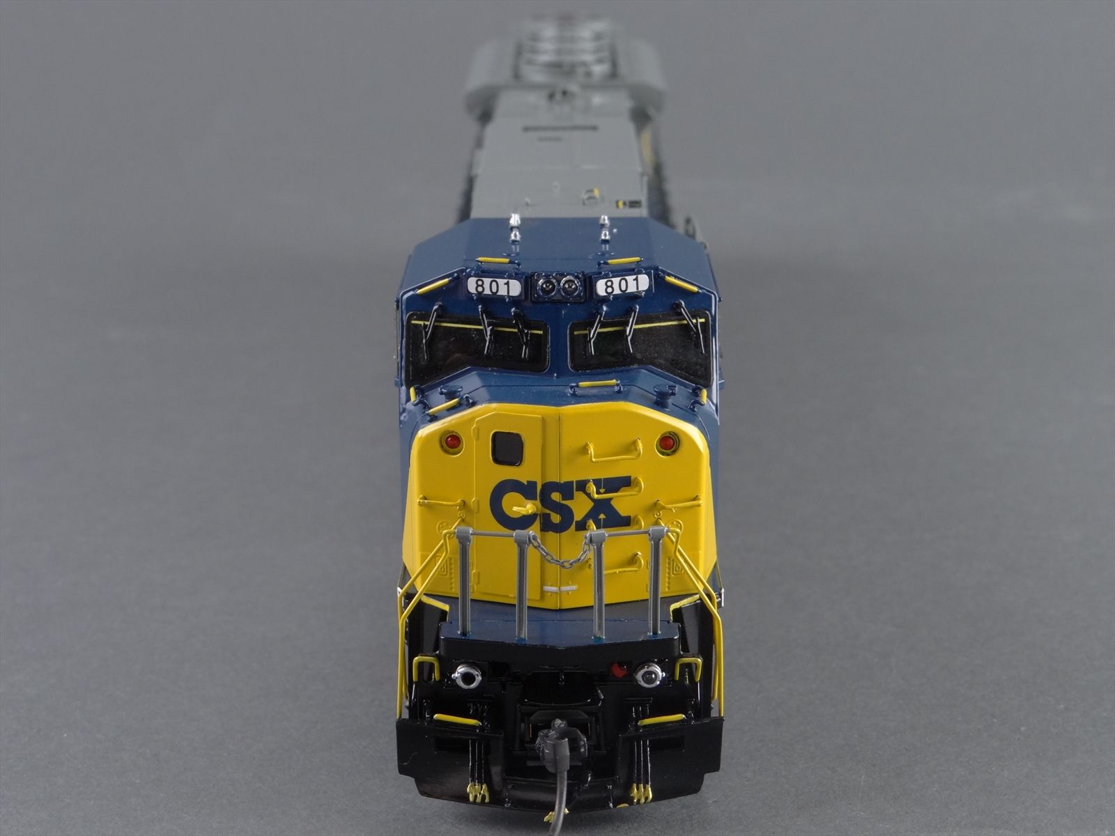 HO Brass Model Train - OMI 6627.1 Overland CSX SD80MAC Diesel #801 - 2001 Run