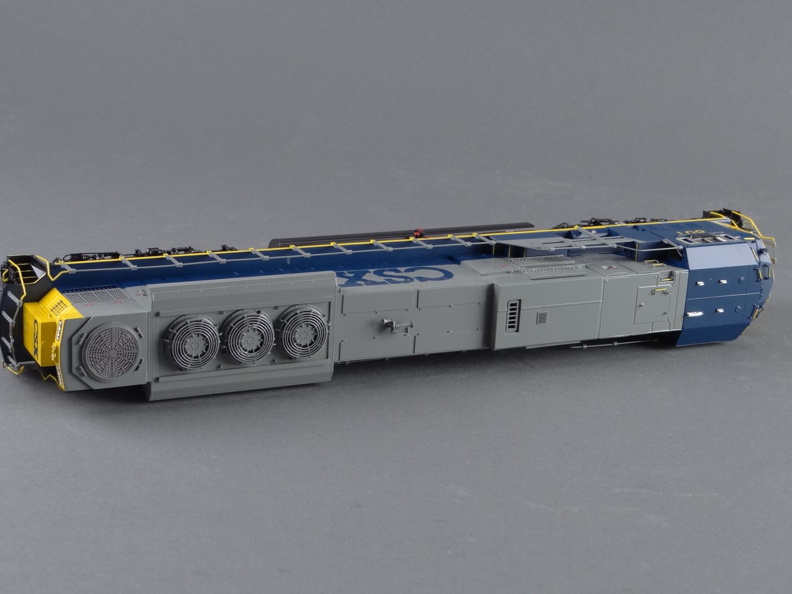 HO Brass Model Train - OMI 6627.1 Overland CSX SD80MAC Diesel #801 ...