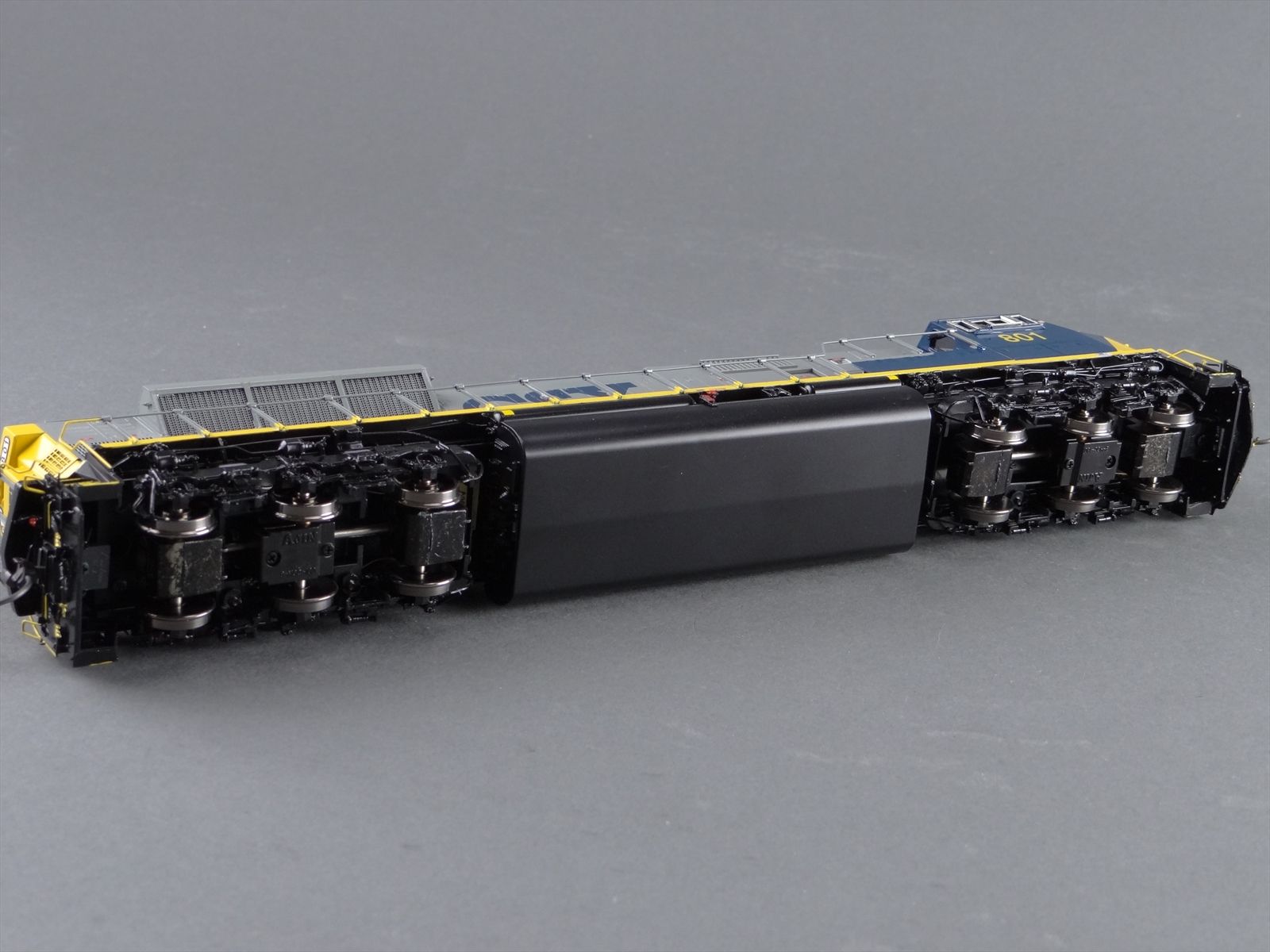 HO Brass Model Train - OMI 6627.1 Overland CSX SD80MAC Diesel #801 ...