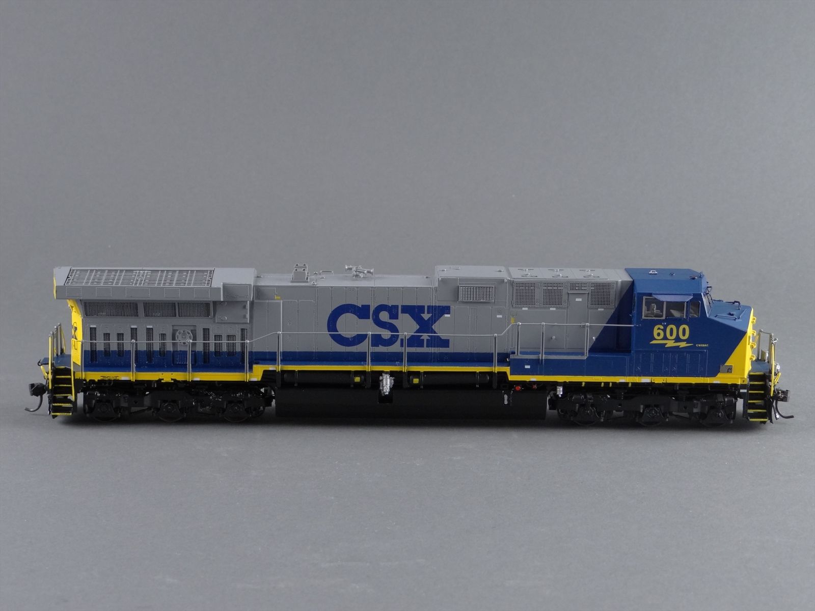 HO Brass Model Train - OMI 6553.1 Overland CSX AC6000CW Diesel #600 ...