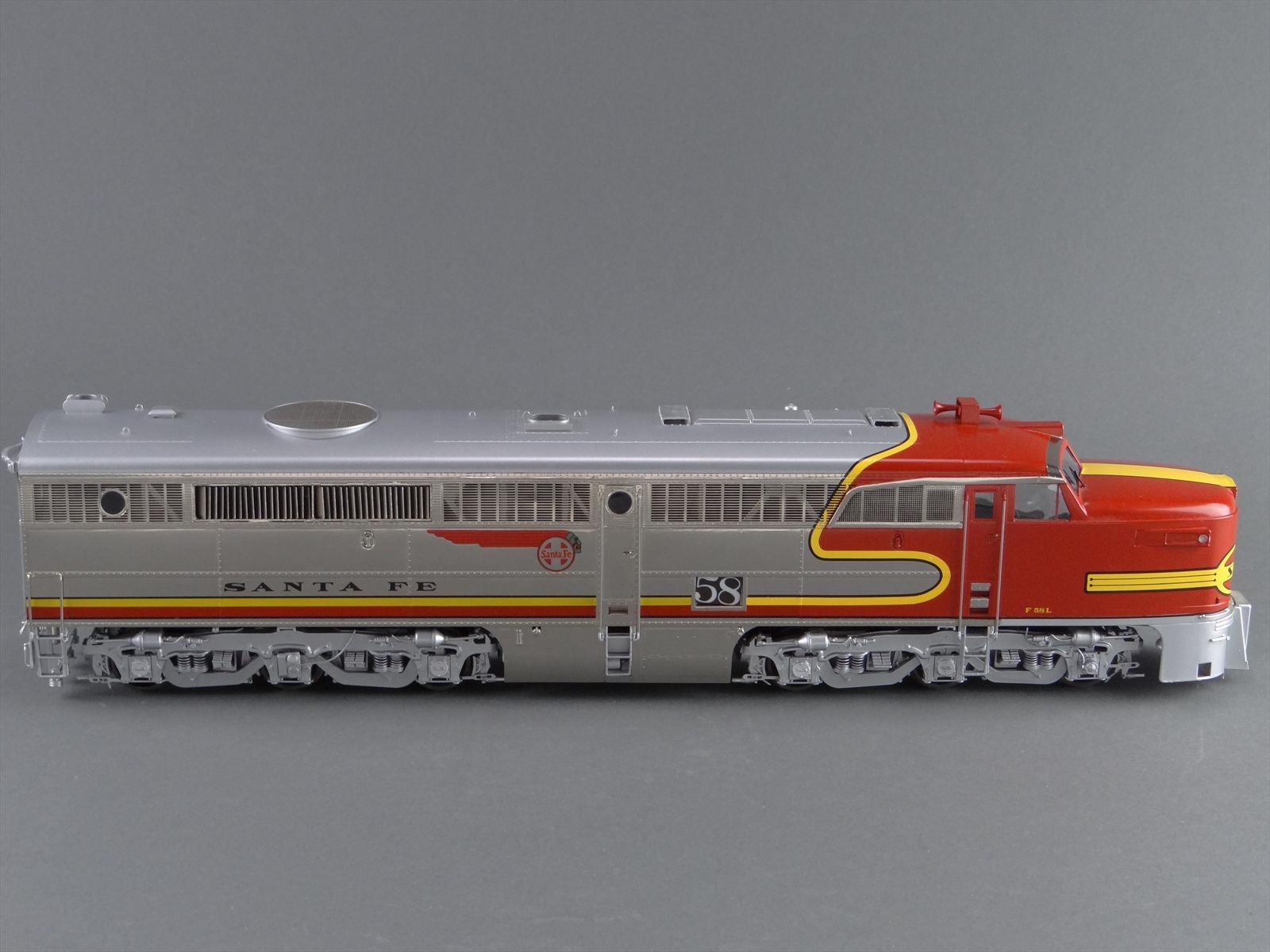 O Scale 2-Rail Brass Model Train - OMI 0589.1 ATSF Santa Fe PA-1 PB-1 Diesel Set #58 - Set #3