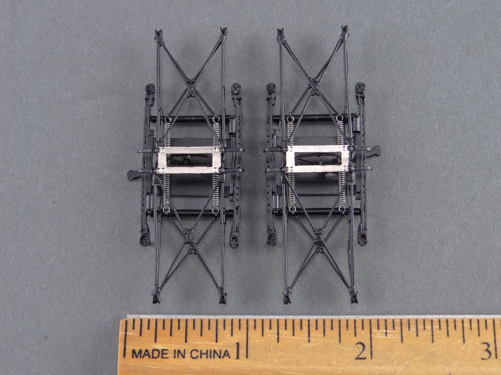 HO Brass Train Part - Pair of Pantographs for Electric Locomotives ...