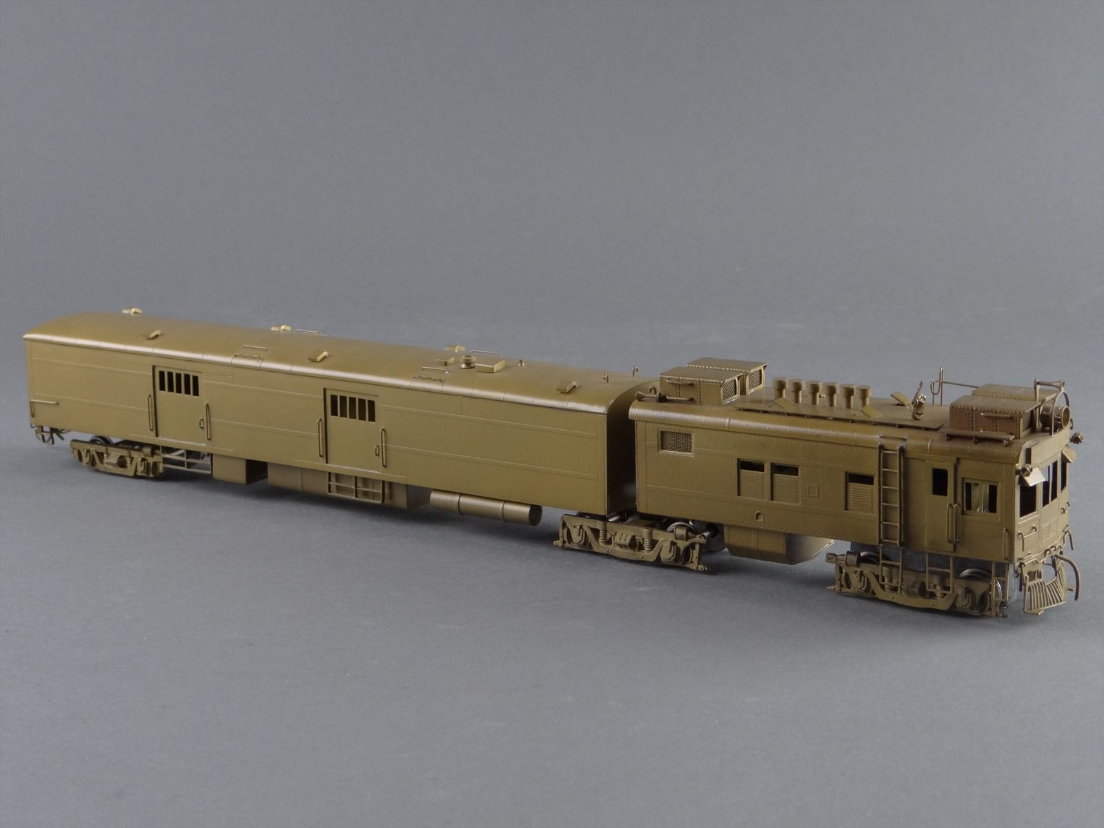 HO Brass Model Train - Hallmark ATSF Santa Fe M-190 Articulated Gas ...