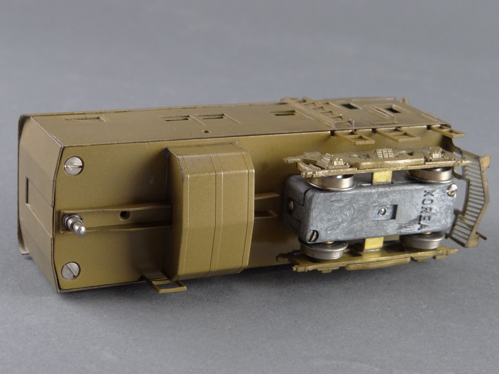 HO Brass Model Train - Hallmark ATSF Santa Fe M-190 Articulated Gas ...