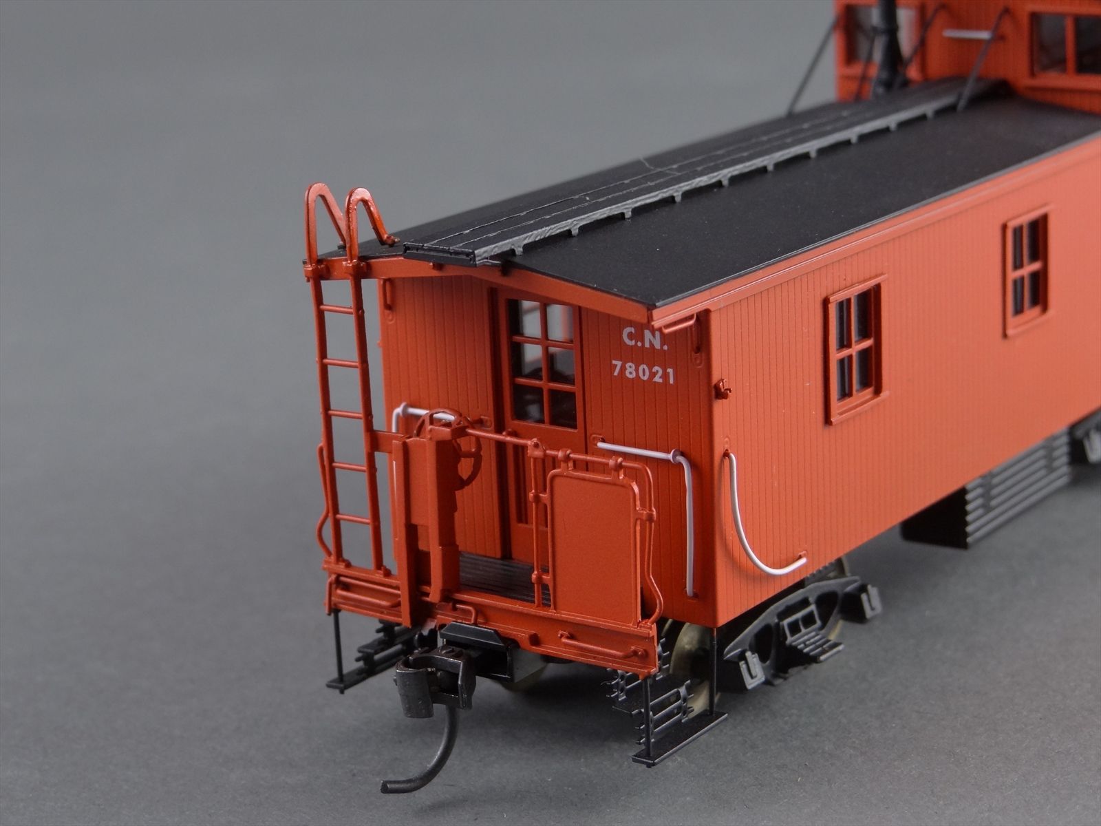HO Brass Model Train - PFM VH CNR CN Canadian National Wood Caboose ...