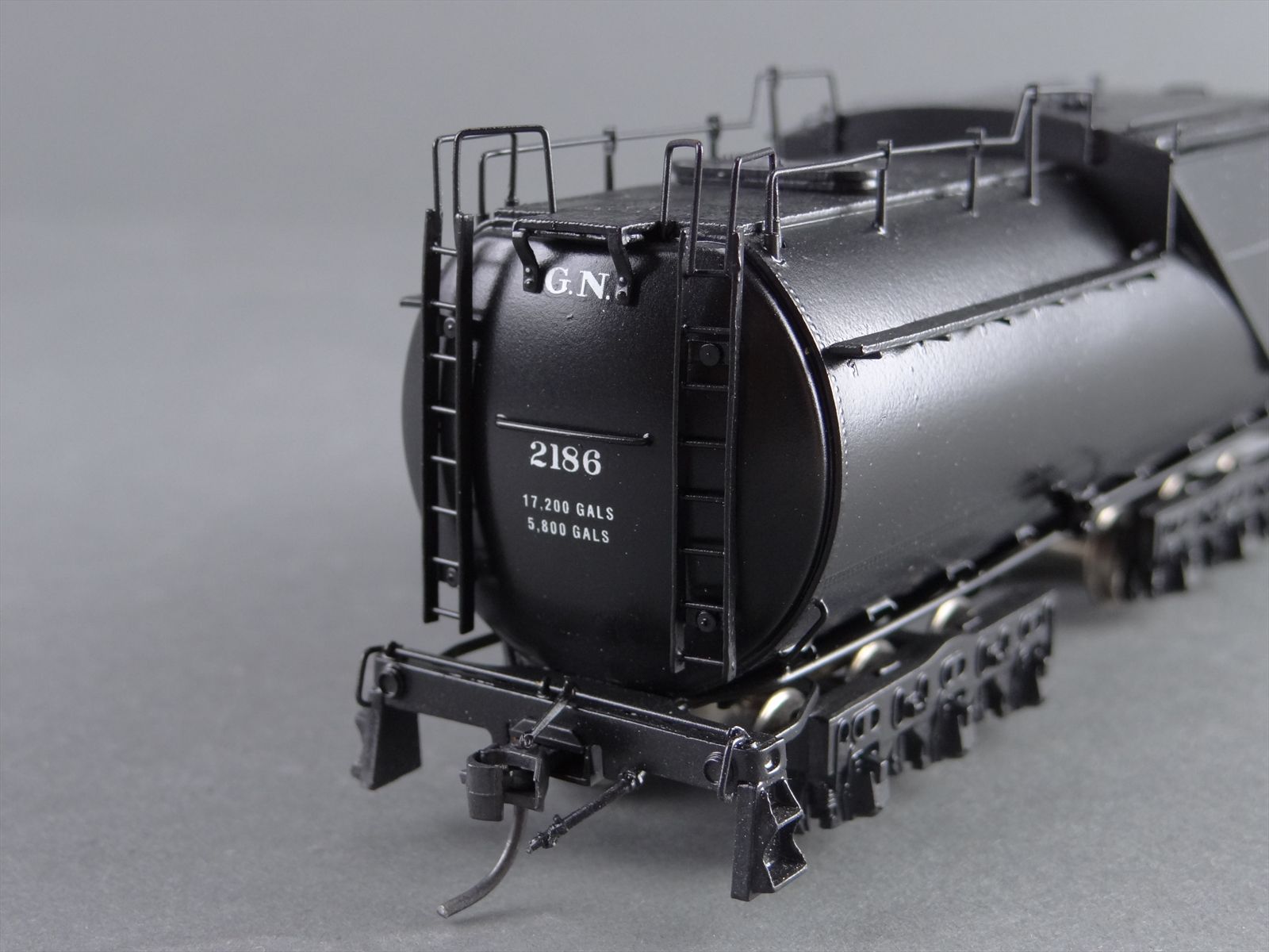 HO Brass Model Train - Sunset GN Great Northern 2-10-2 Q-2 #2186 - Custom