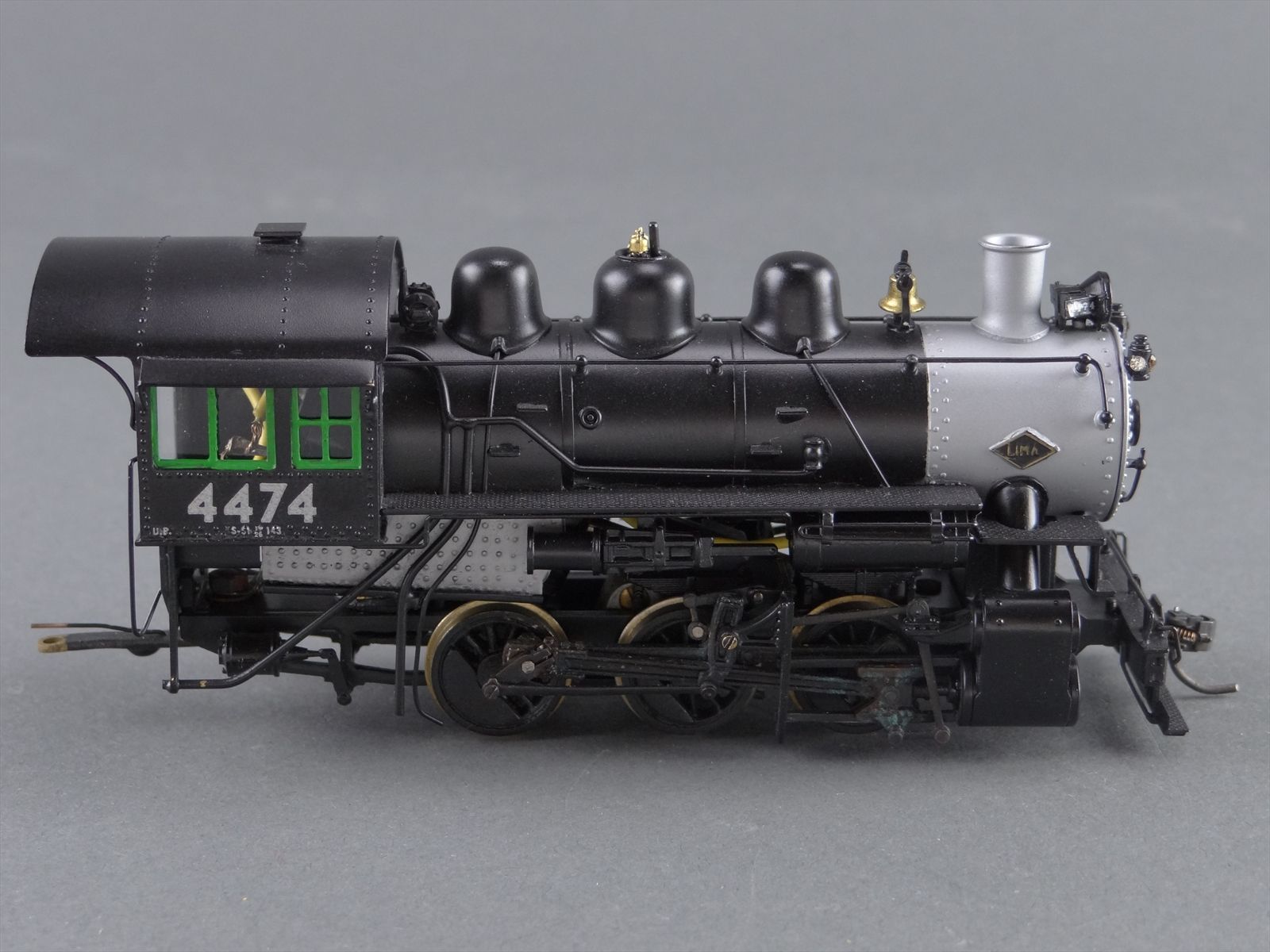 HO Brass Model Train - PFM UNITED UP Union Pacific 0-6-0 #4474 - Custom