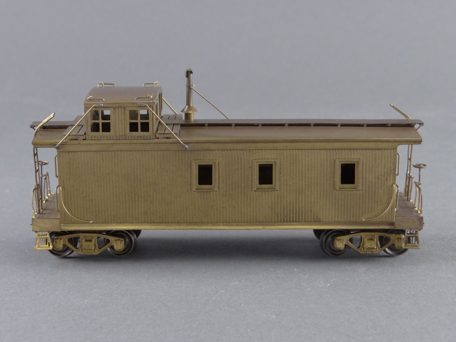 HO Brass Model Train - PFM Pacific Fast Mail D&RGW Rio Grande Wood Caboose