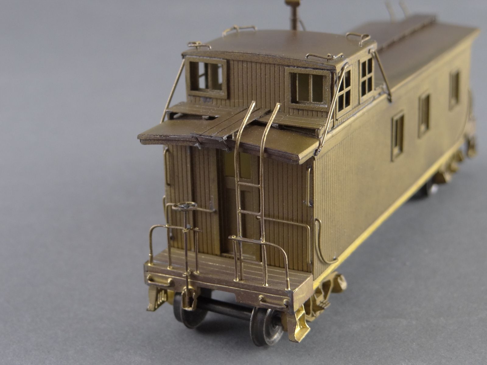 HO Brass Model Train - PFM Pacific Fast Mail D&RGW Rio Grande Wood Caboose