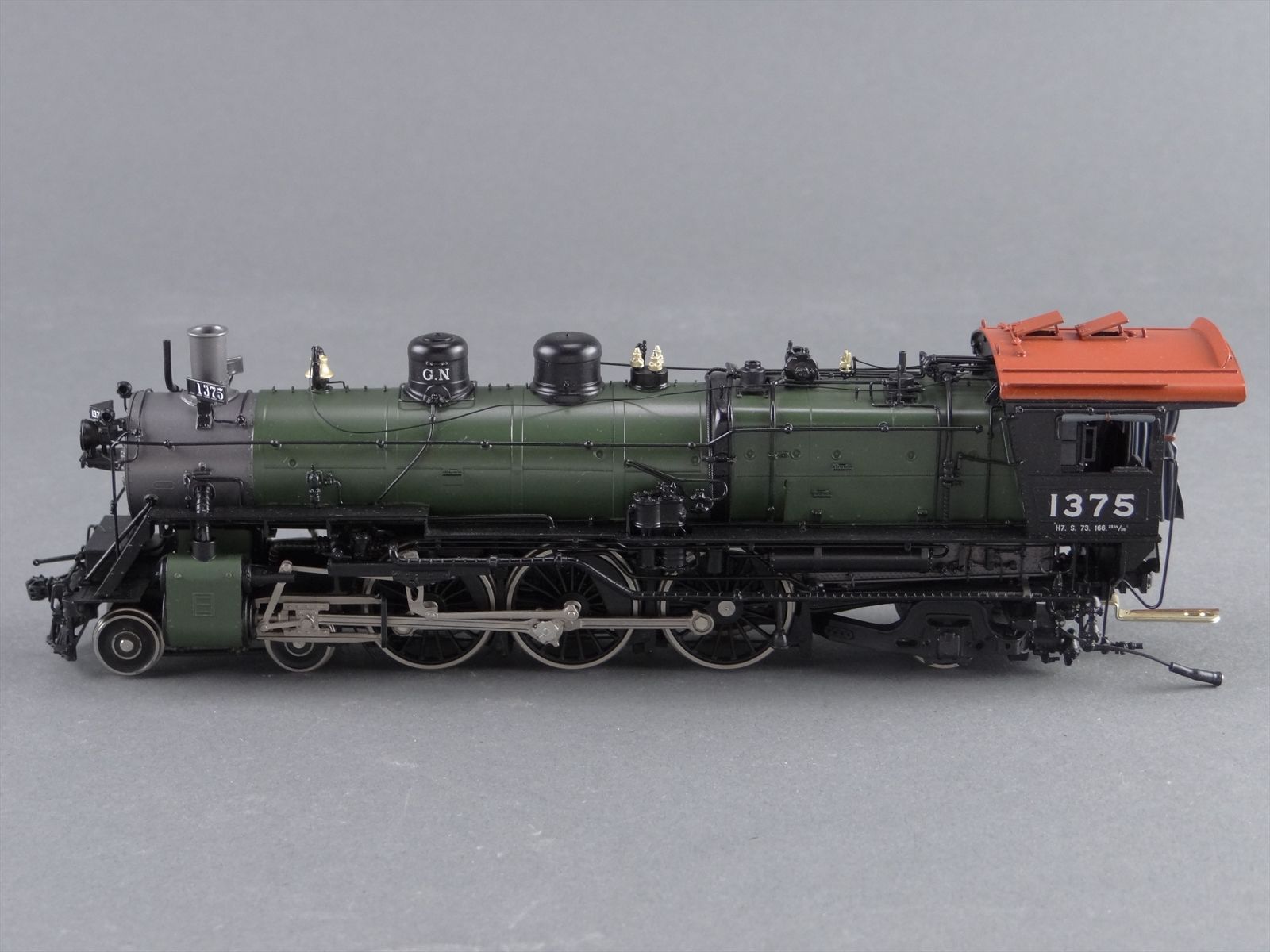 HO Brass Model Train - W&R Enterprises GN 4-6-2 H-7 #1375 Version 1 ...