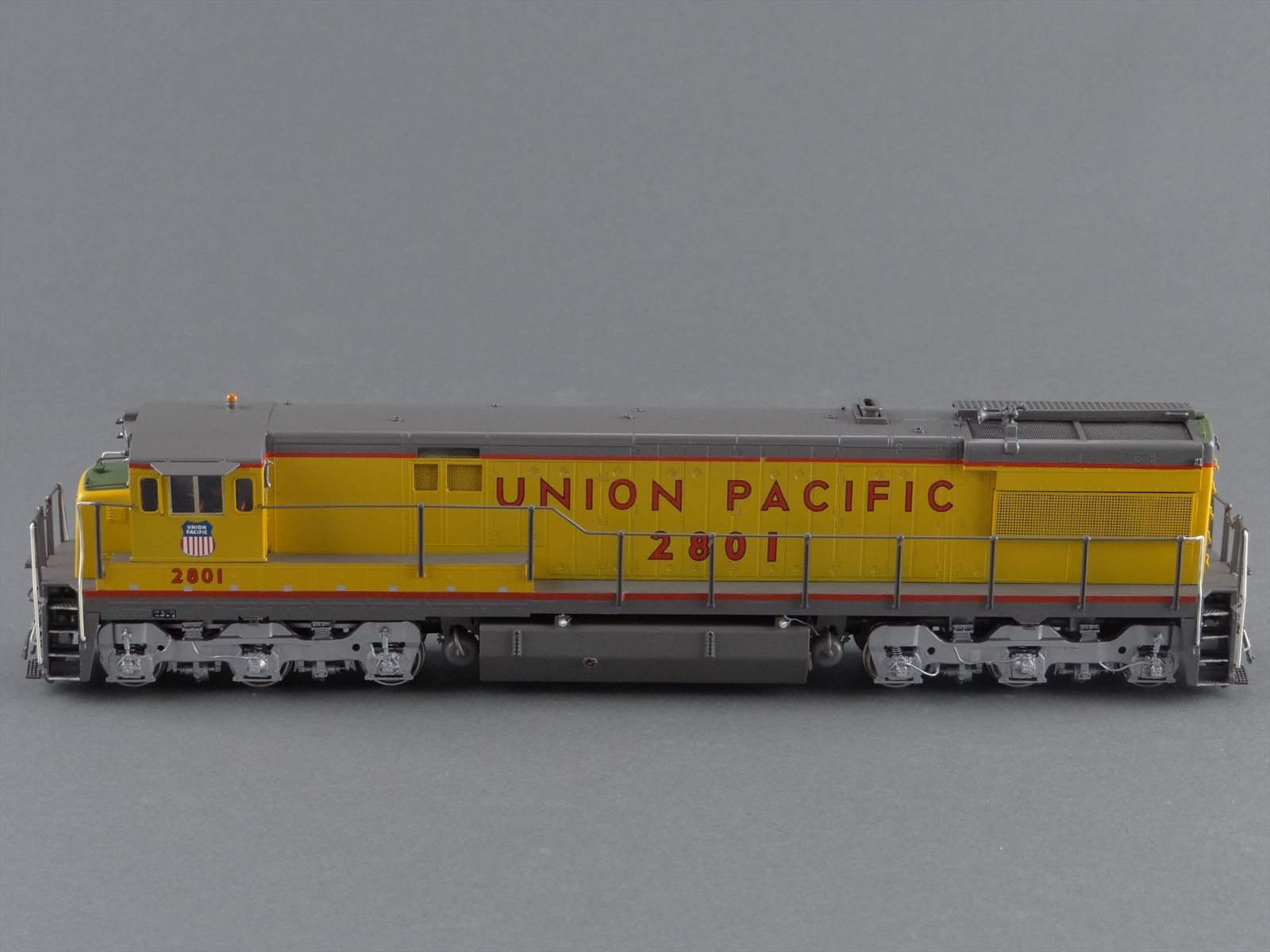 HO Brass Model Train - OMI 1958 UP Union Pacific GE U28C Diesel #2801 ...