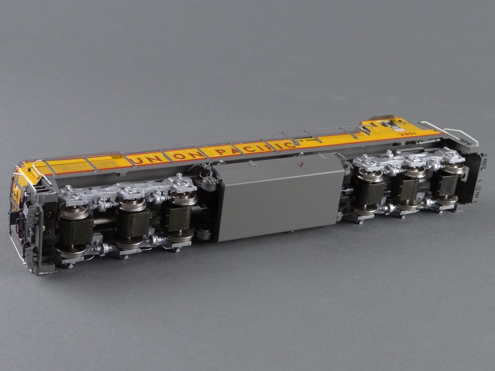 HO Brass Model Train - OMI 1958 UP Union Pacific GE U28C Diesel #2801 ...