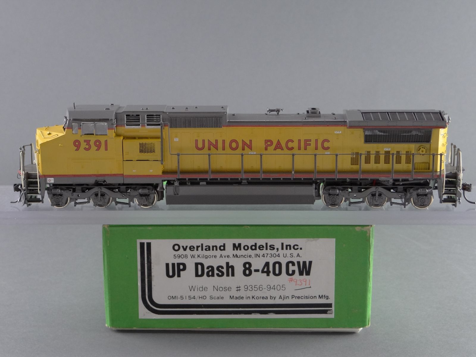 HO Brass Model Train - OMI 5154 UP Union Pacific Dash 8-40CW C40-8W ...