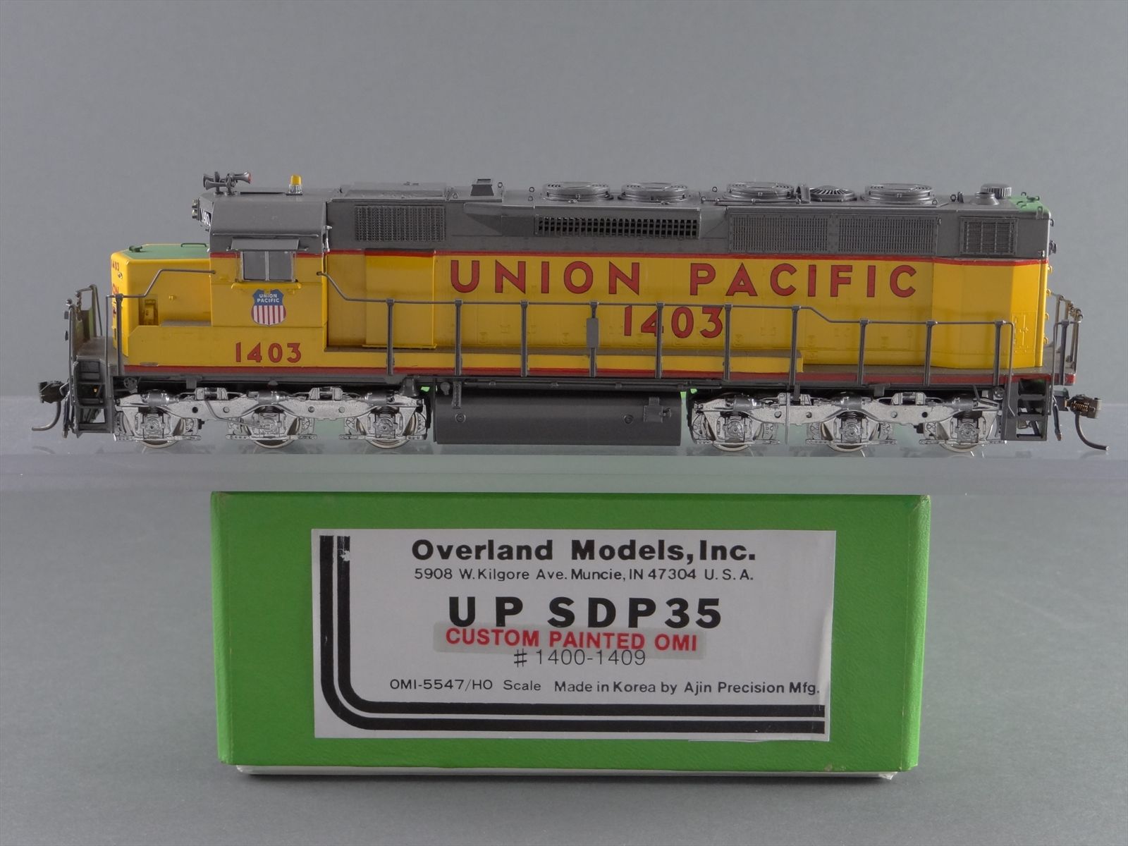 HO Brass Model Train - OMI 5547.1 UP Union Pacific EMD SDP35 Diesel #1403 - Custom