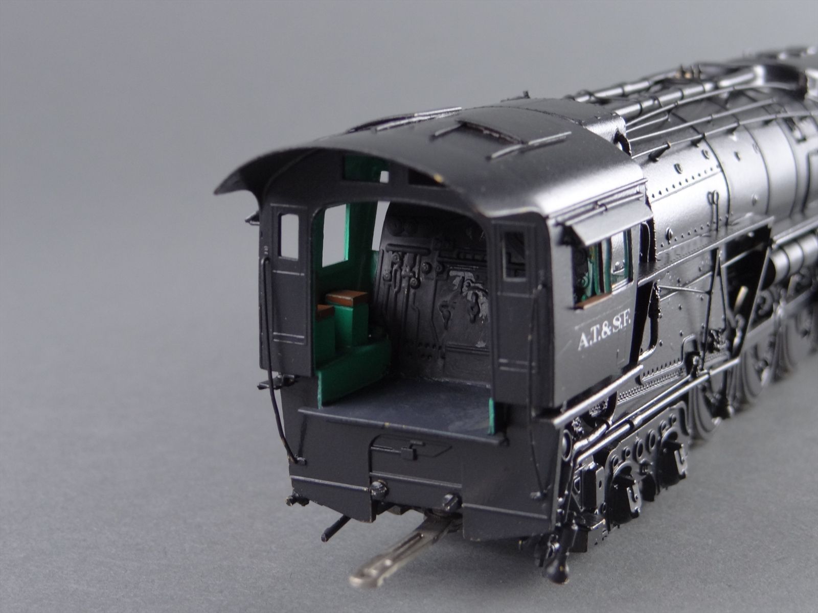 HO Brass Model Train - WMC Westside ATSF Santa Fe 2-10-4 #5014 - CUSTOM