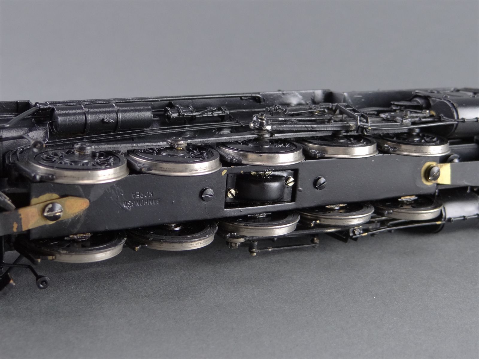 HO Brass Model Train - WMC Westside ATSF Santa Fe 2-10-4 #5014 - CUSTOM