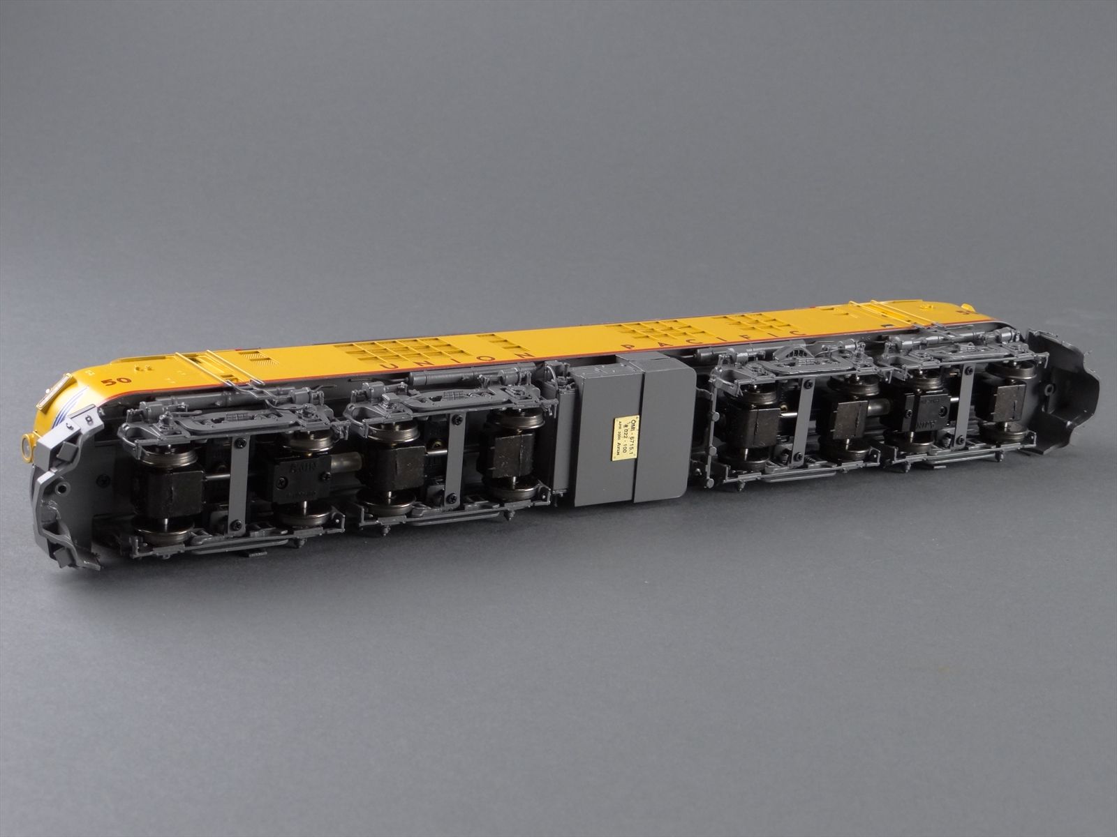 HO Brass Model Train - OMI 6715.1 UP Union Pacific Double Ended Gas ...