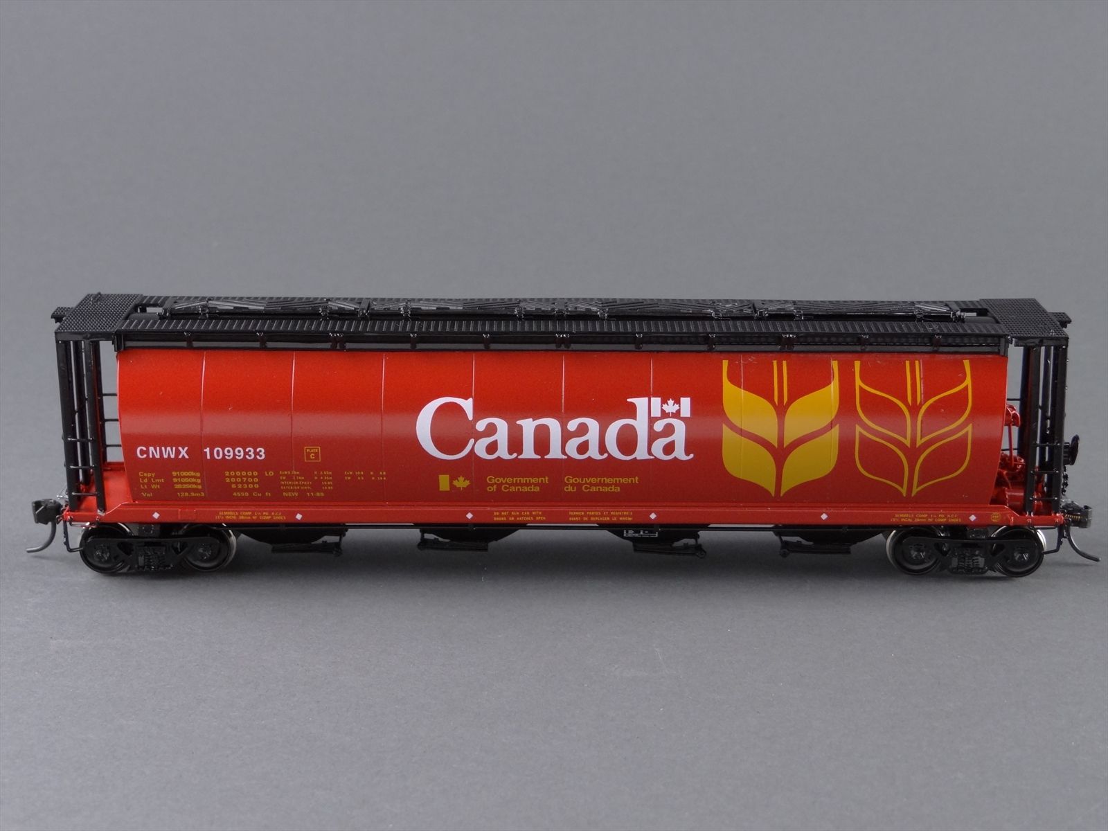 HO Brass Model Train - OMI 3115 NSC Canadian Grain Cylindrical Hopper ...