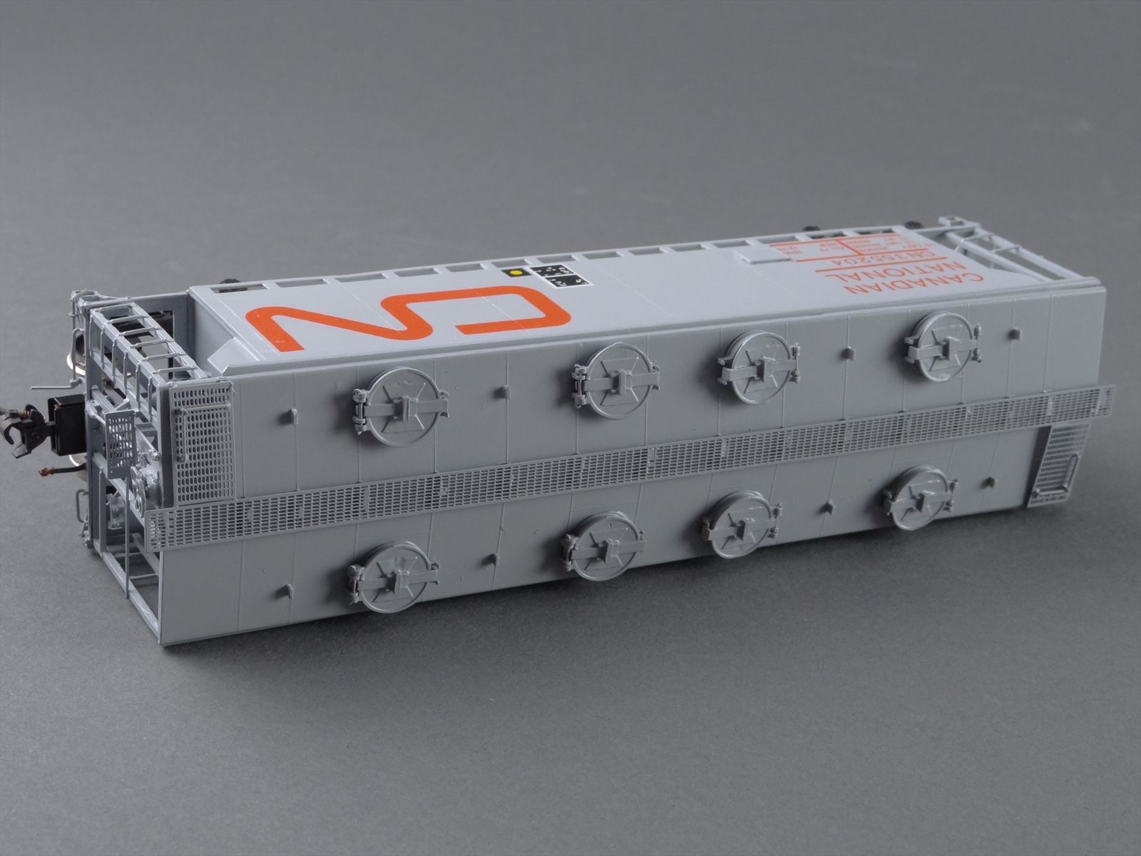 HO Brass Model Train - OMI 3216 CN CNR Slab Side Covered Hopper #355204 ...