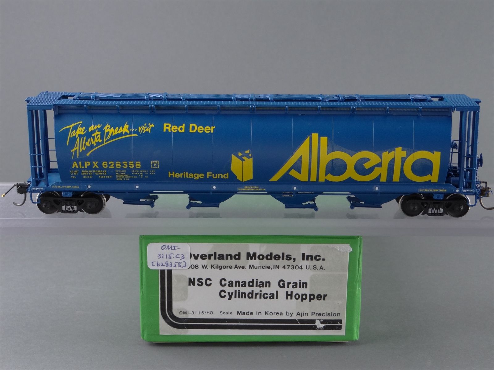 HO Brass Model Train - OMI 3115 NSC Canadian Grain Cylindrical Hopper ...