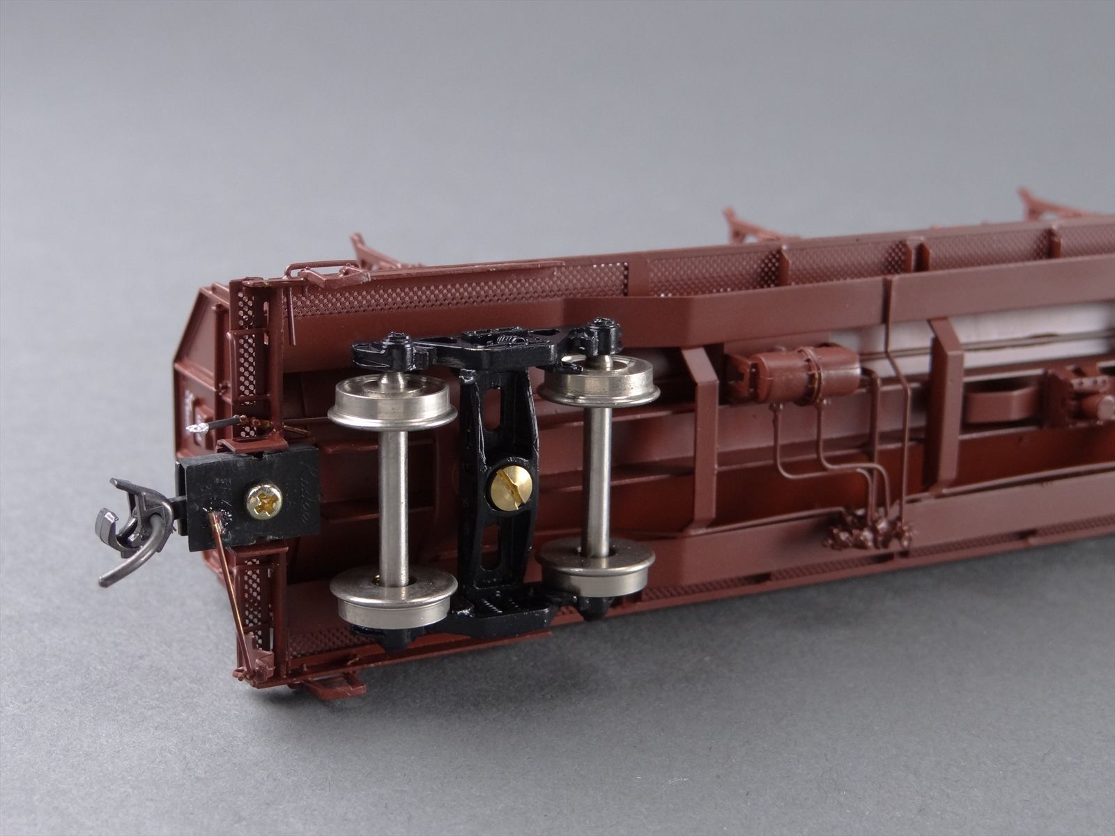 HO Brass Model Train - OMI 1358 Conrail Evans Steel Coil Car Type 1 ...
