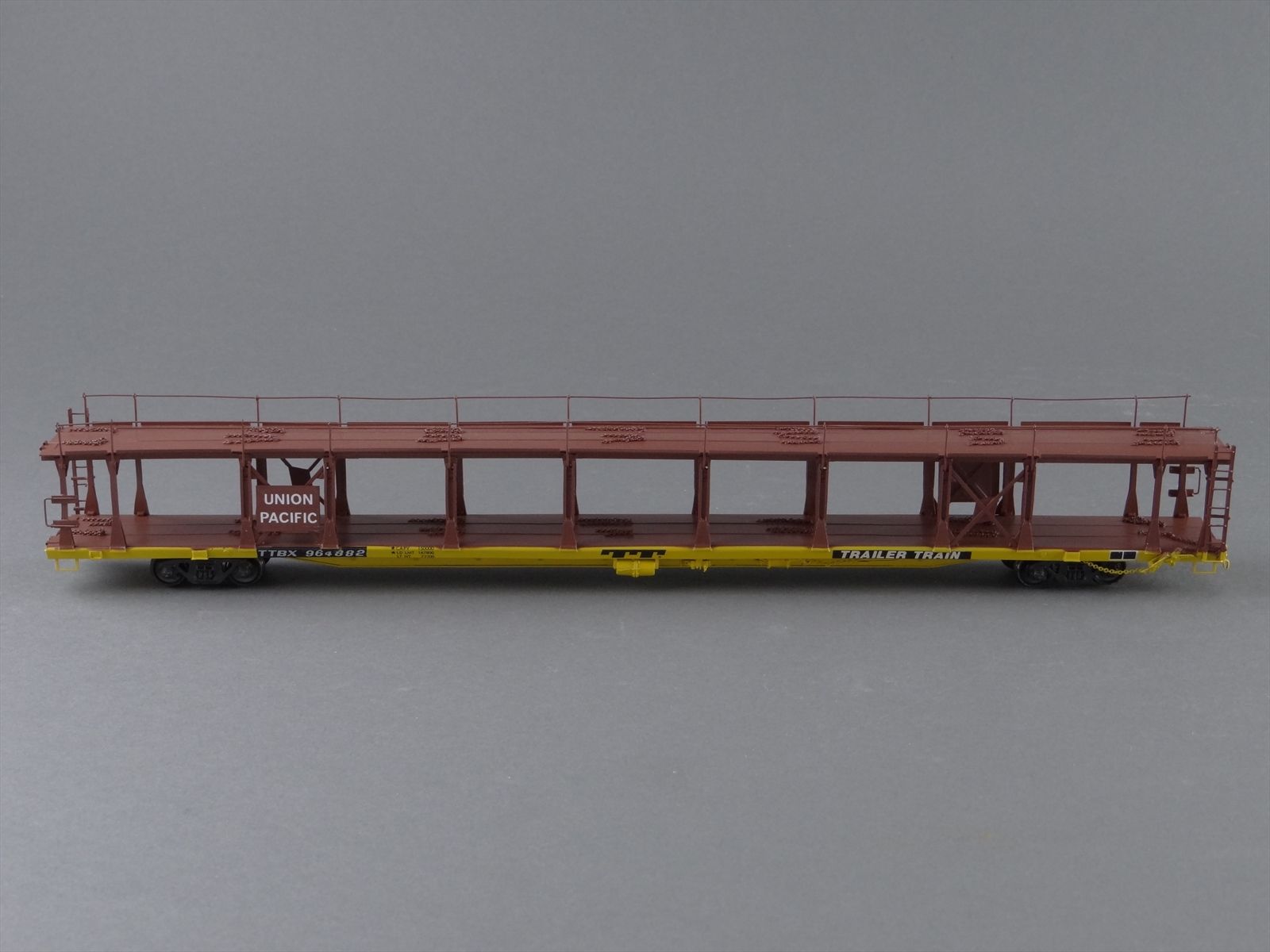 HO Brass Model Train - OMI 1354 TTX UP Bi-Level Open Auto Rack #964882 ...