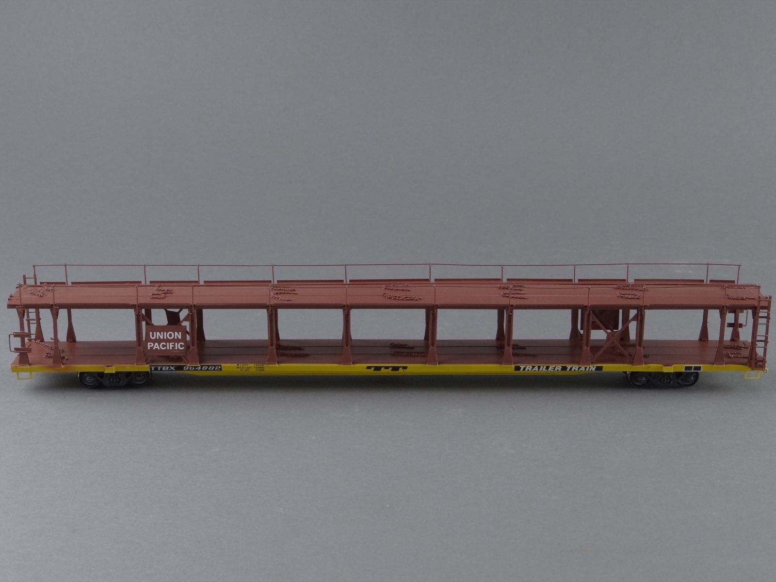 HO Brass Model Train - OMI 1354 TTX UP Bi-Level Open Auto Rack #964882 ...