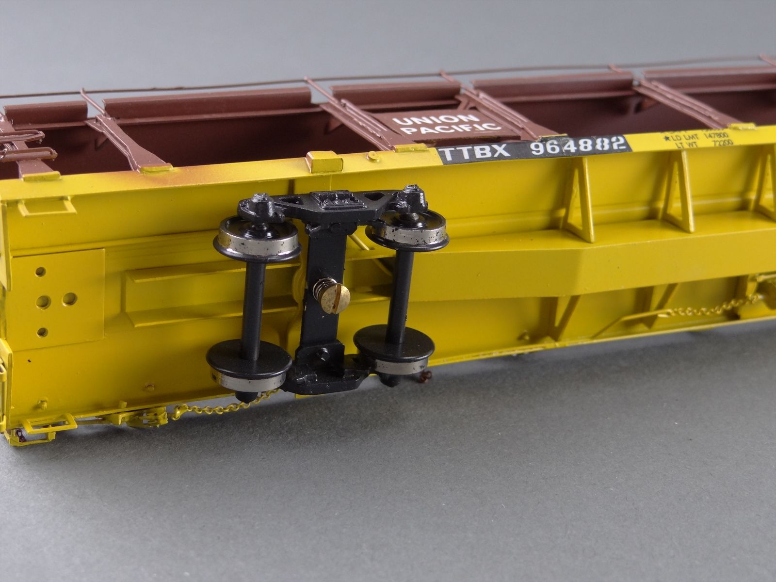 HO Brass Model Train - OMI 1354 TTX UP Bi-Level Open Auto Rack #964882 ...
