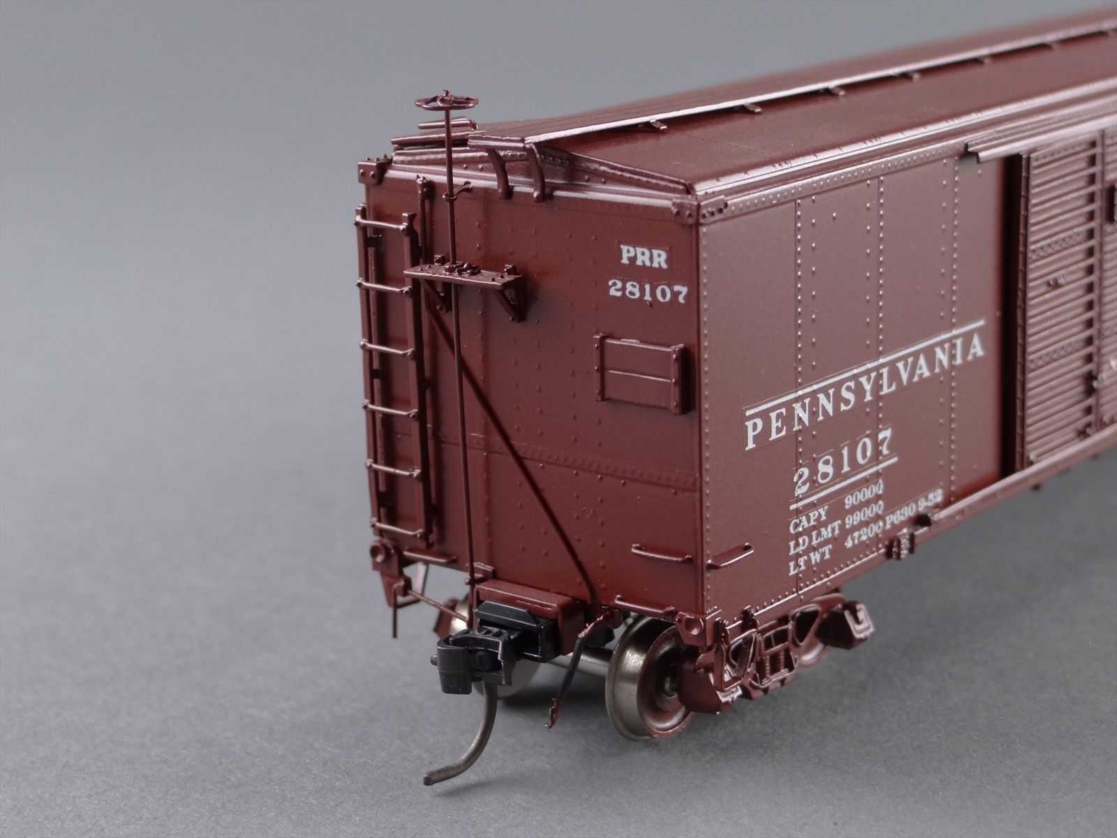 HO Brass Model Train - OMI 3018.1 Overland PRR Pennsylvania X-28 Boxcar ...