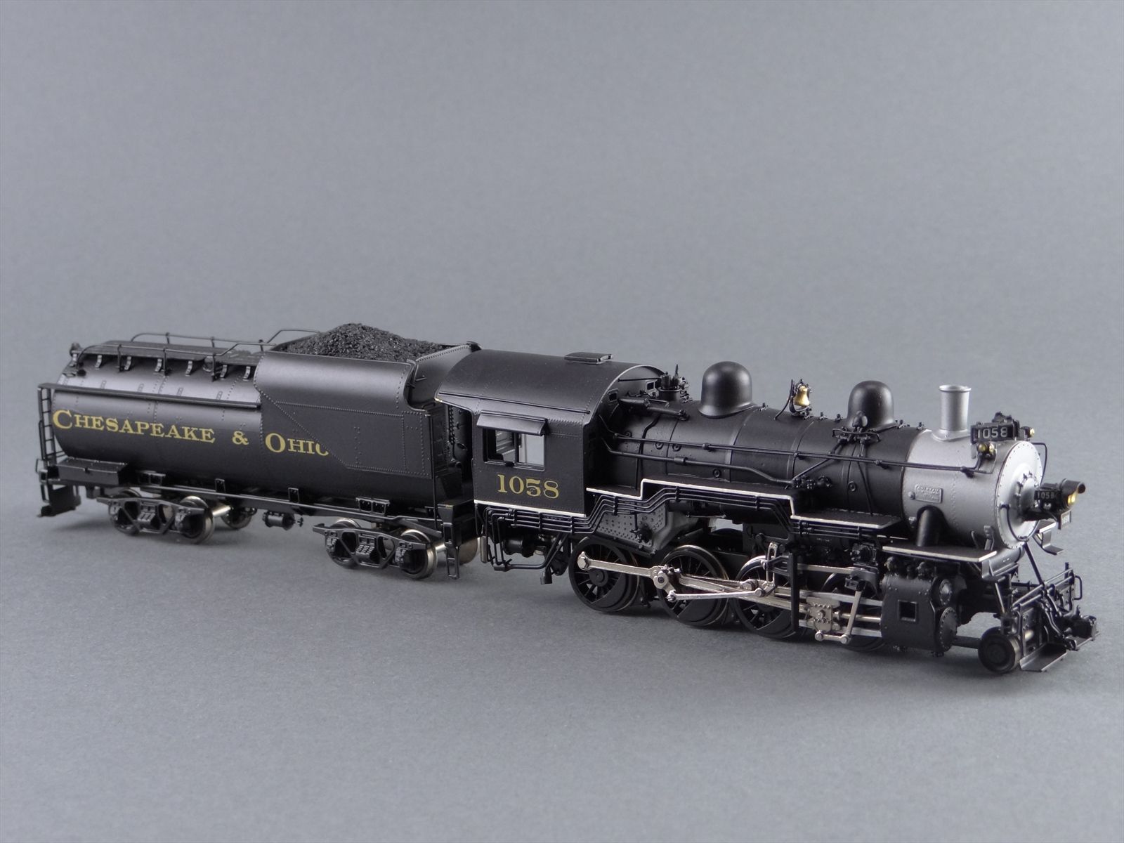 HO Brass Model Train - OMI 1433 Overland C&O Chesapeake & Ohio 2-8-0 G ...