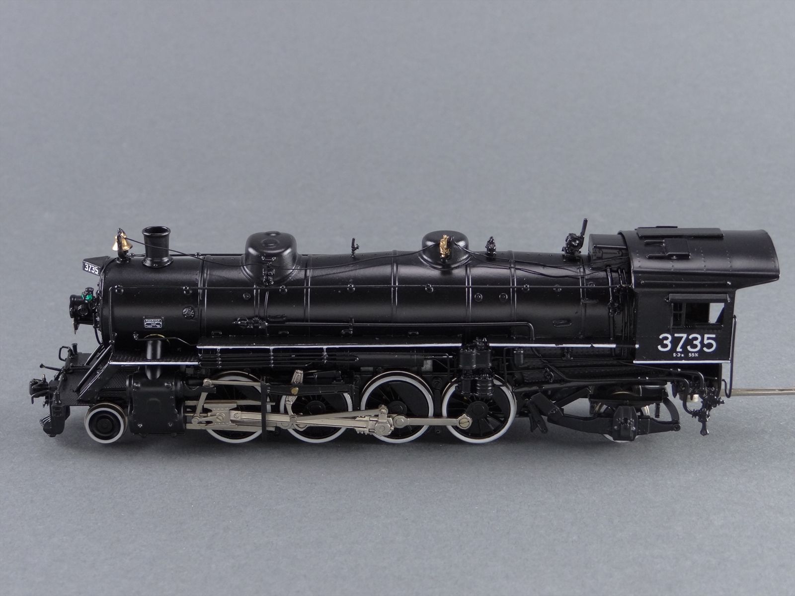 HO Brass Model Train - KEY GTW Grand Trunk Western 2-8-2 #3735 - Custom