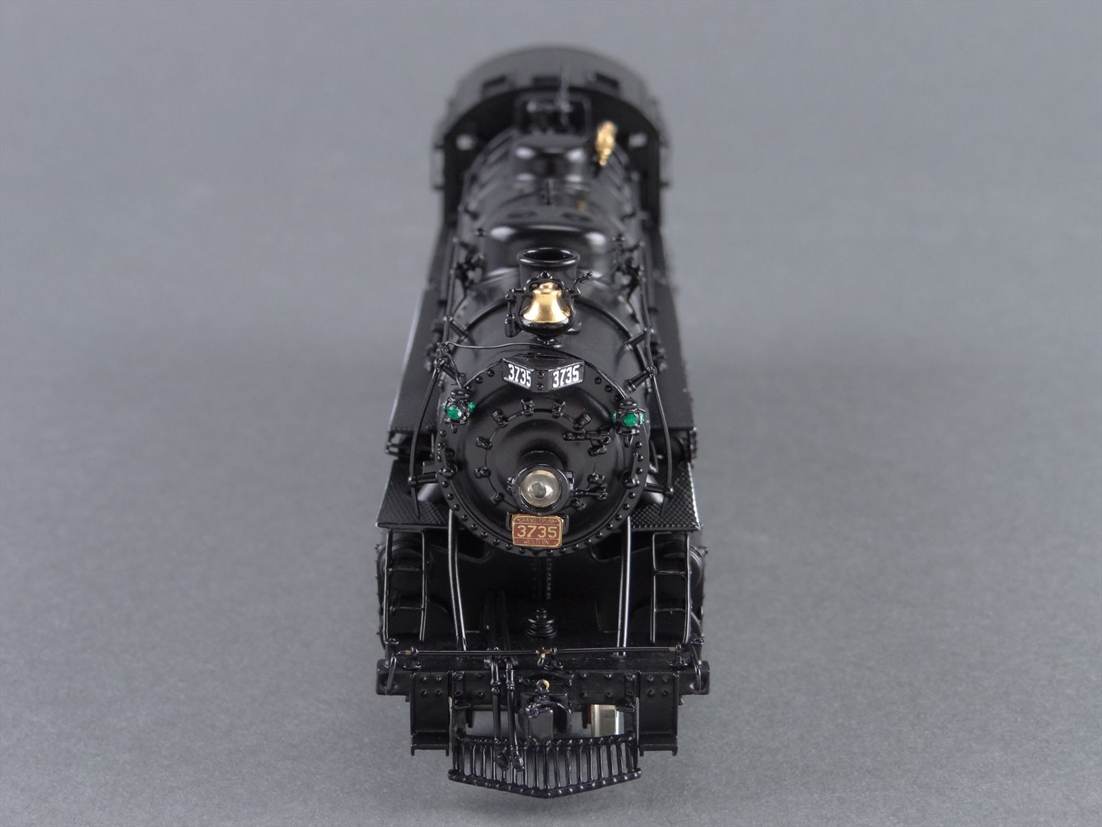 HO Brass Model Train - KEY GTW Grand Trunk Western 2-8-2 #3735 - Custom