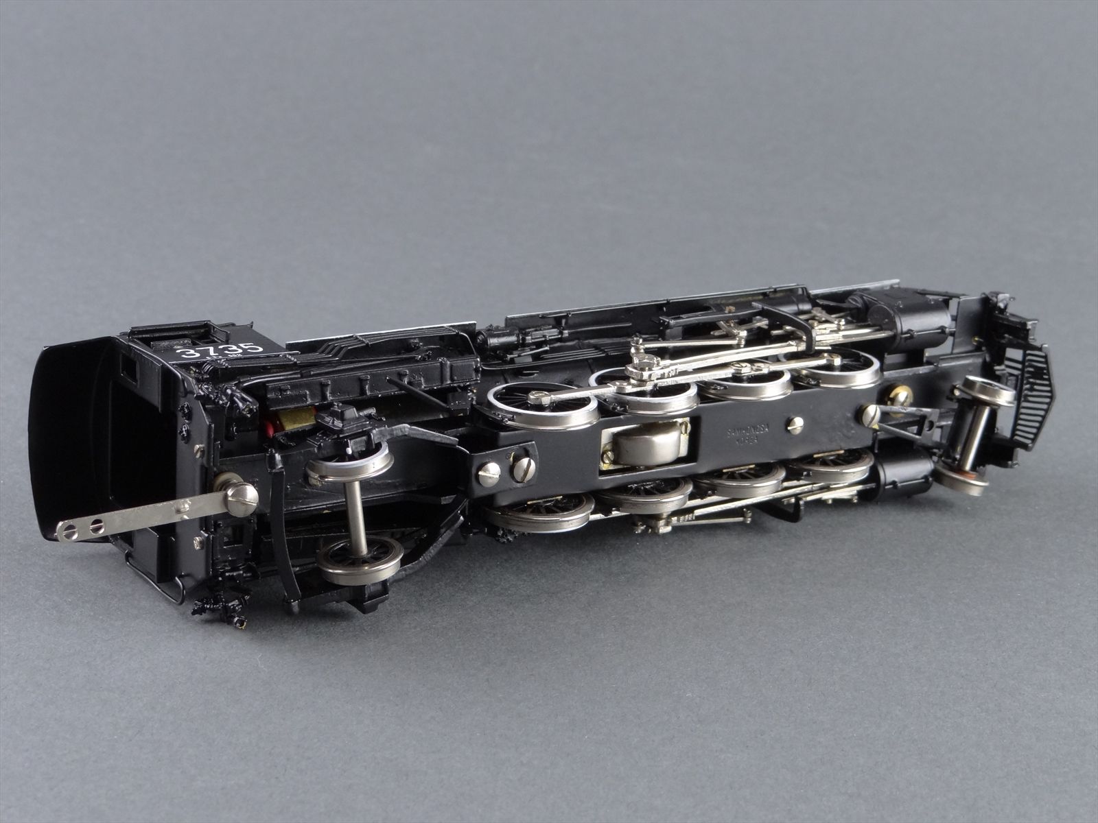 HO Brass Model Train - KEY GTW Grand Trunk Western 2-8-2 #3735 - Custom