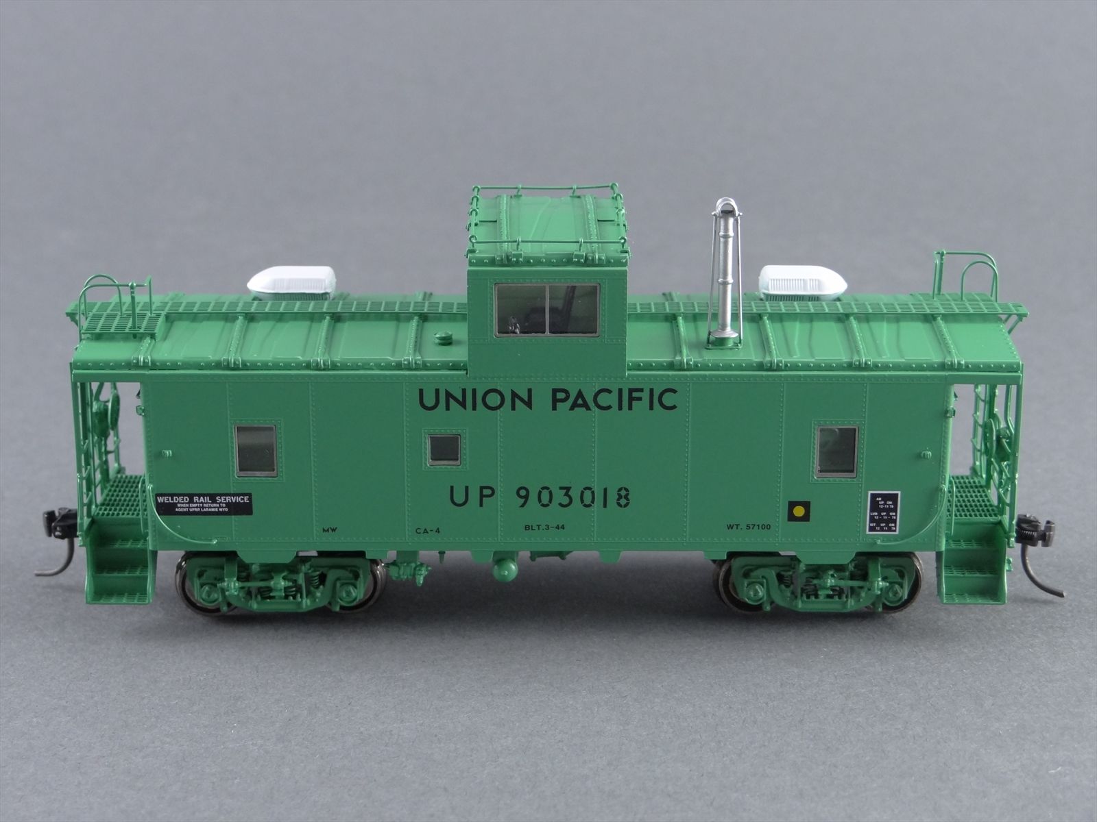 HO Brass Model Train - OMI 3971.10 UP Union Pacific MOW CA-4 Caboose ...