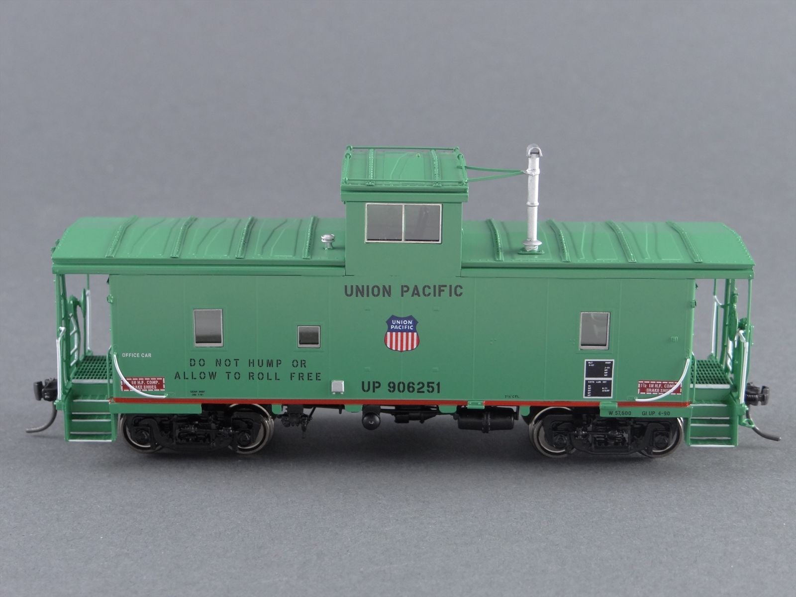 HO Brass Model Train - OMI 3976.4 UP Union Pacific MOW CA-9 Caboose ...