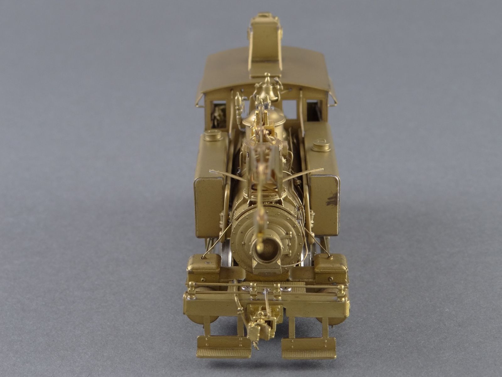 HO Brass Model Train - Key AT&SF Shop Switcher with Crane 0-4-0 #2298