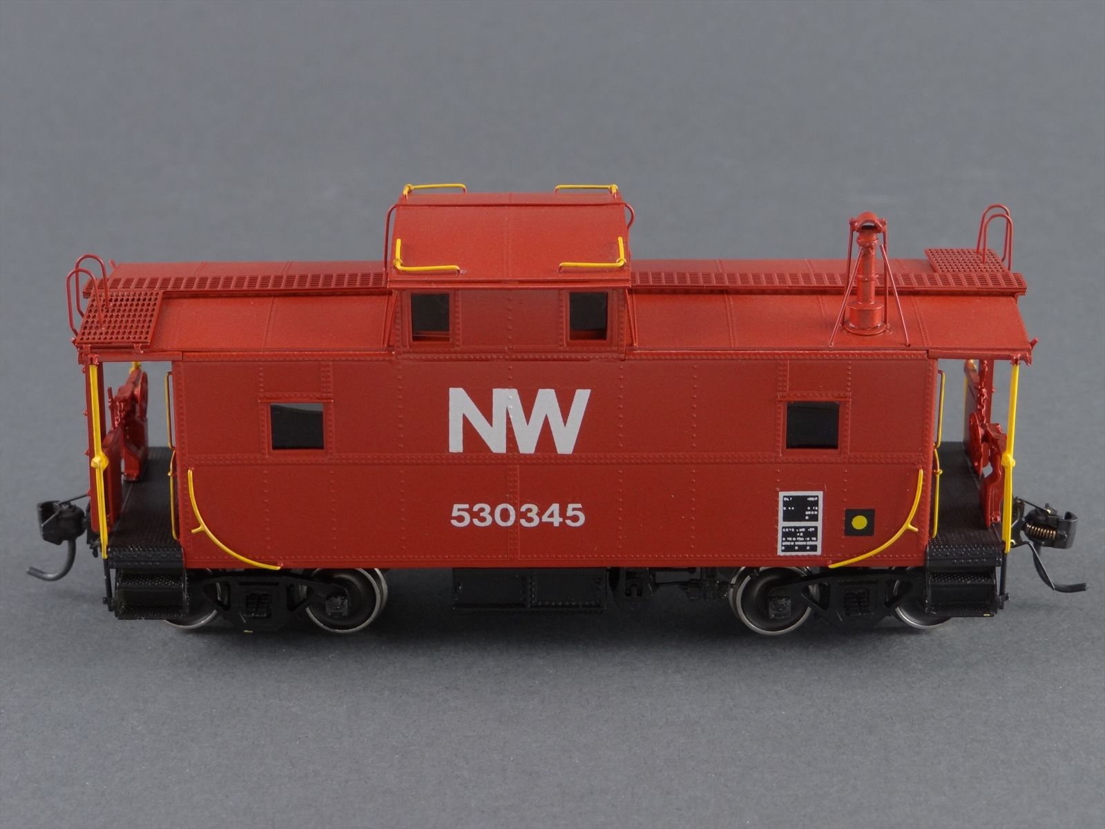 HO Brass Model Train - OMI 1224.1 N&W Norfolk & Western C-30A Caboose ...