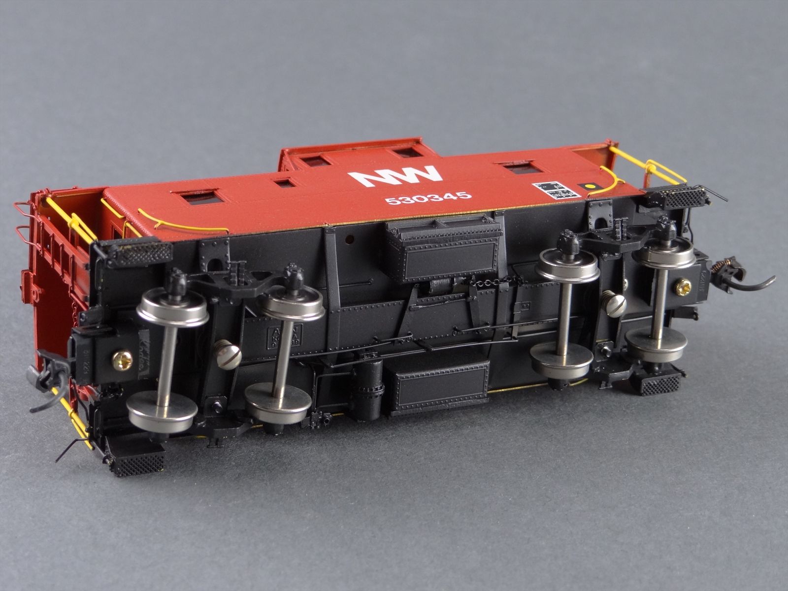 HO Brass Model Train - OMI 1224.1 N&W Norfolk & Western C-30A Caboose ...