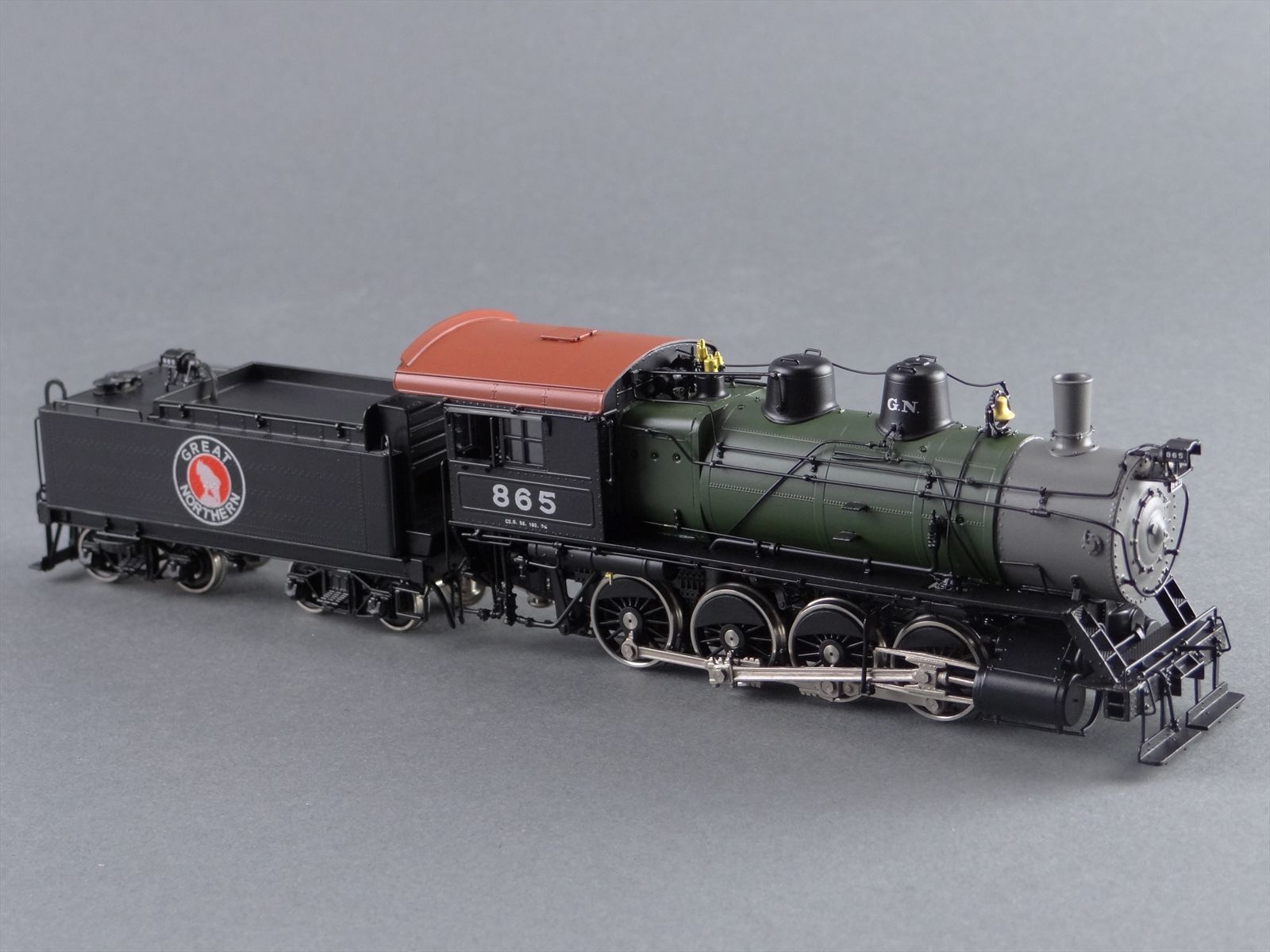 HO Brass Model Train - W&R Enterprises GN Great Northern C-2 0-8-0 #865 ...