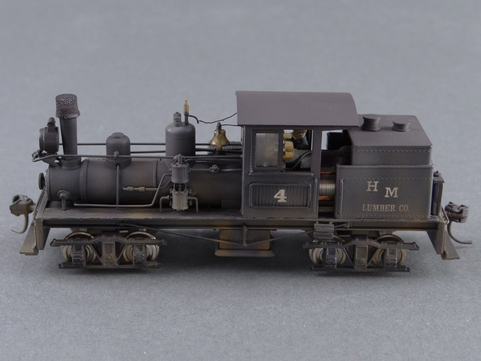 HO Brass Model Train - NWSL 18-Ton Class A 2-Truck Shay - HM Lumber ...