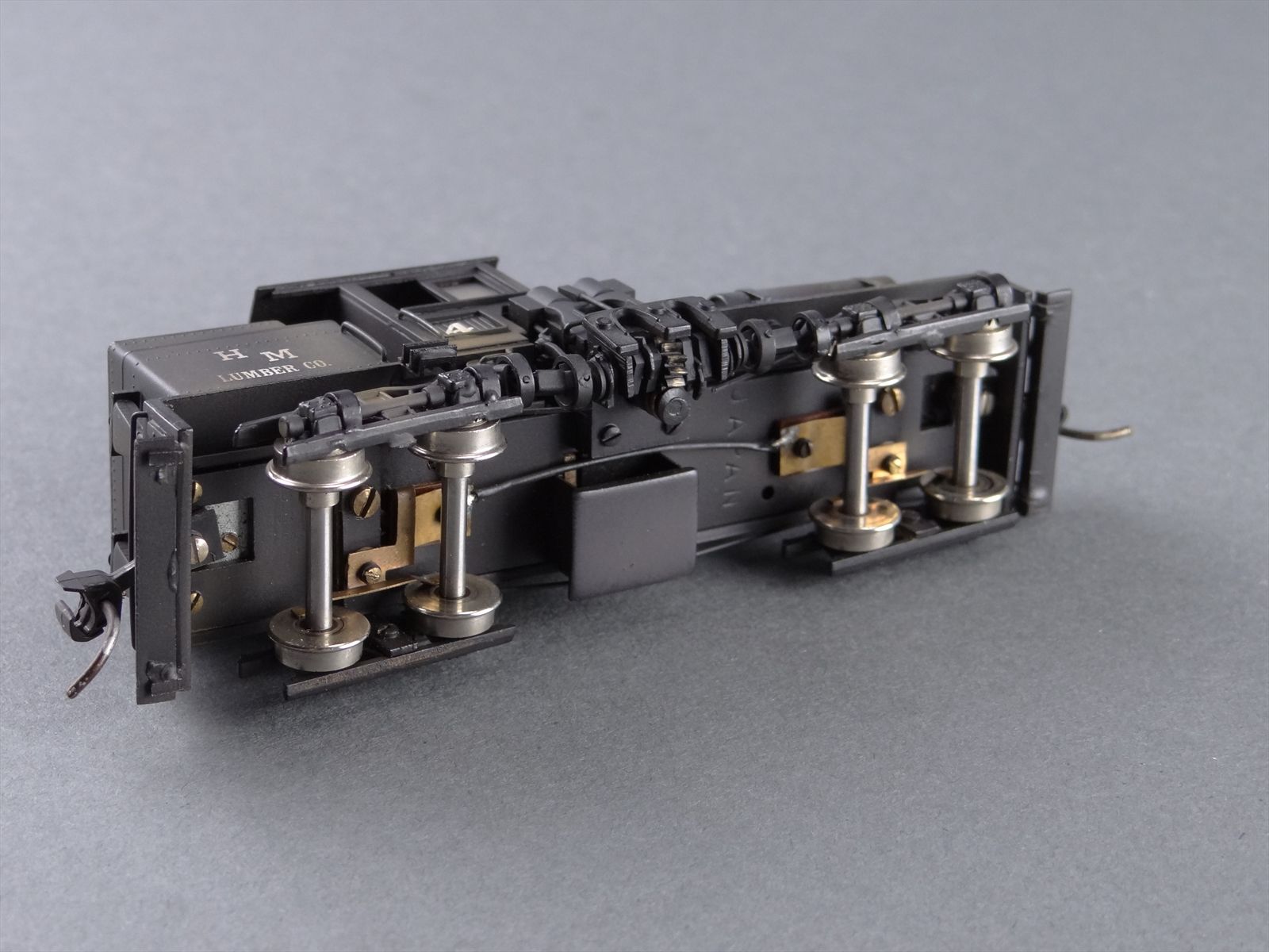 HO Brass Model Train - NWSL 18-Ton Class A 2-Truck Shay - HM Lumber ...