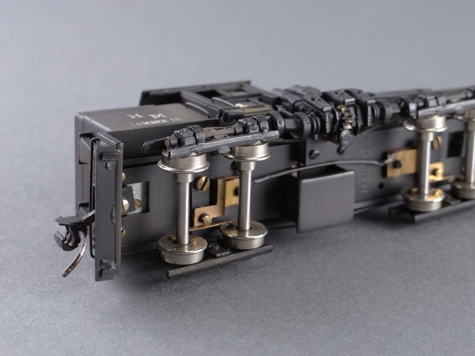 HO Brass Model Train - NWSL 18-Ton Class A 2-Truck Shay - HM Lumber ...