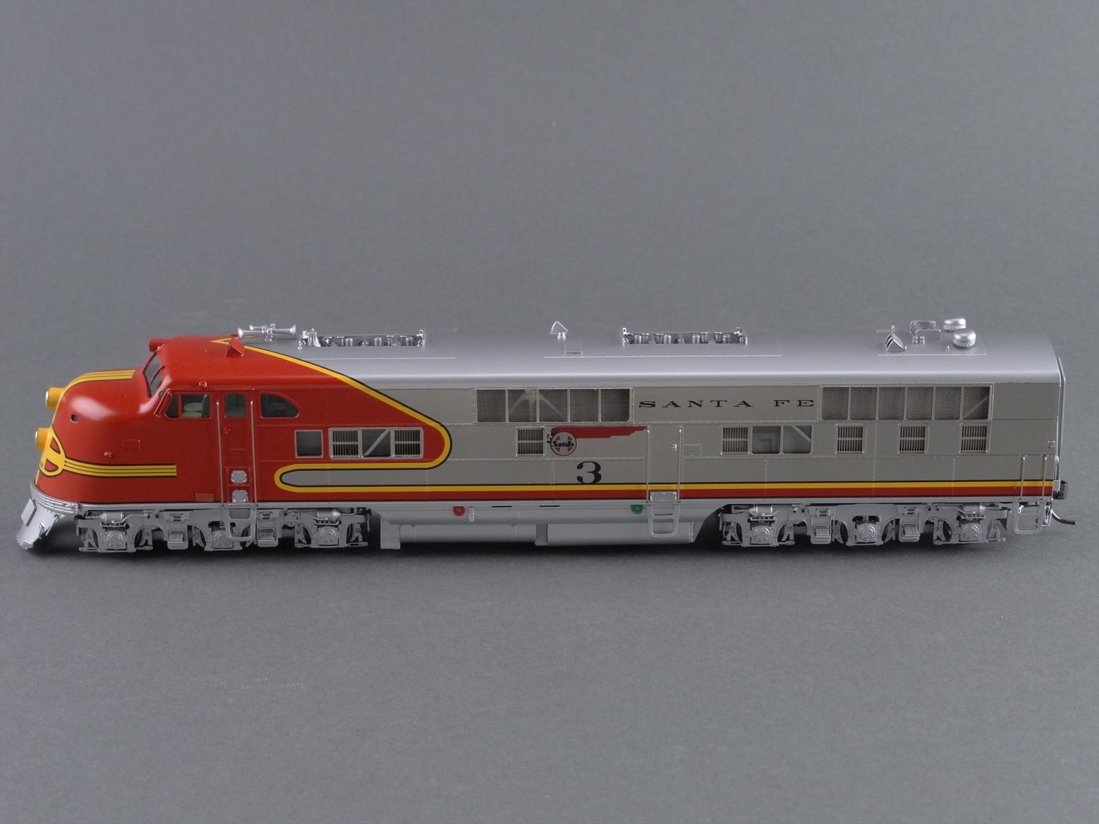 HO Brass Model Train - TCY Coach Yard 2003 ATSF Santa Fe EMC E-1a Diesel #3