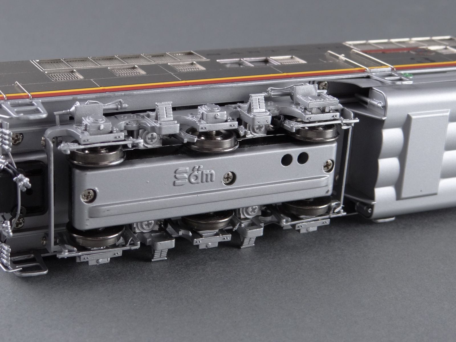 HO Brass Model Train - TCY Coach Yard 2003 ATSF Santa Fe EMC E-1a Diesel #3